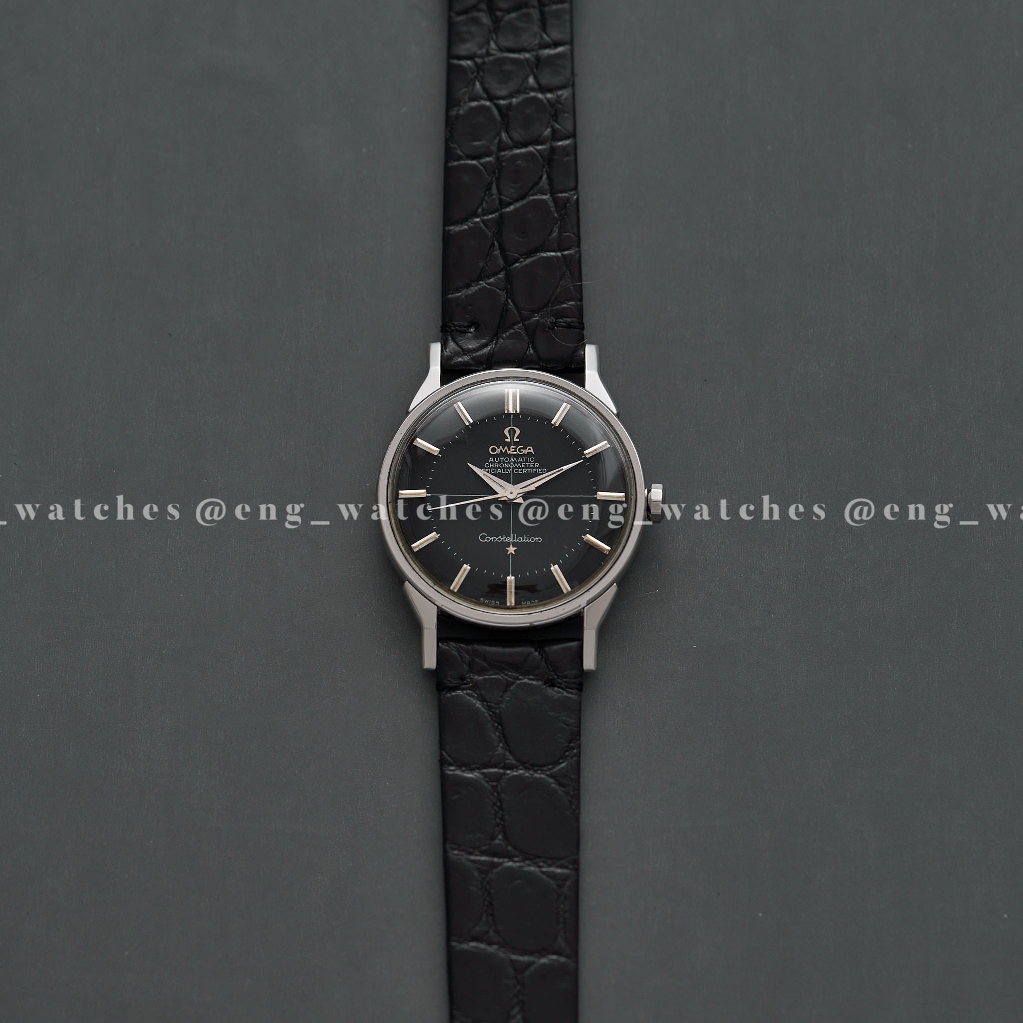 Omega Constellation Pie Pan "Crosshair" – Eng Watches