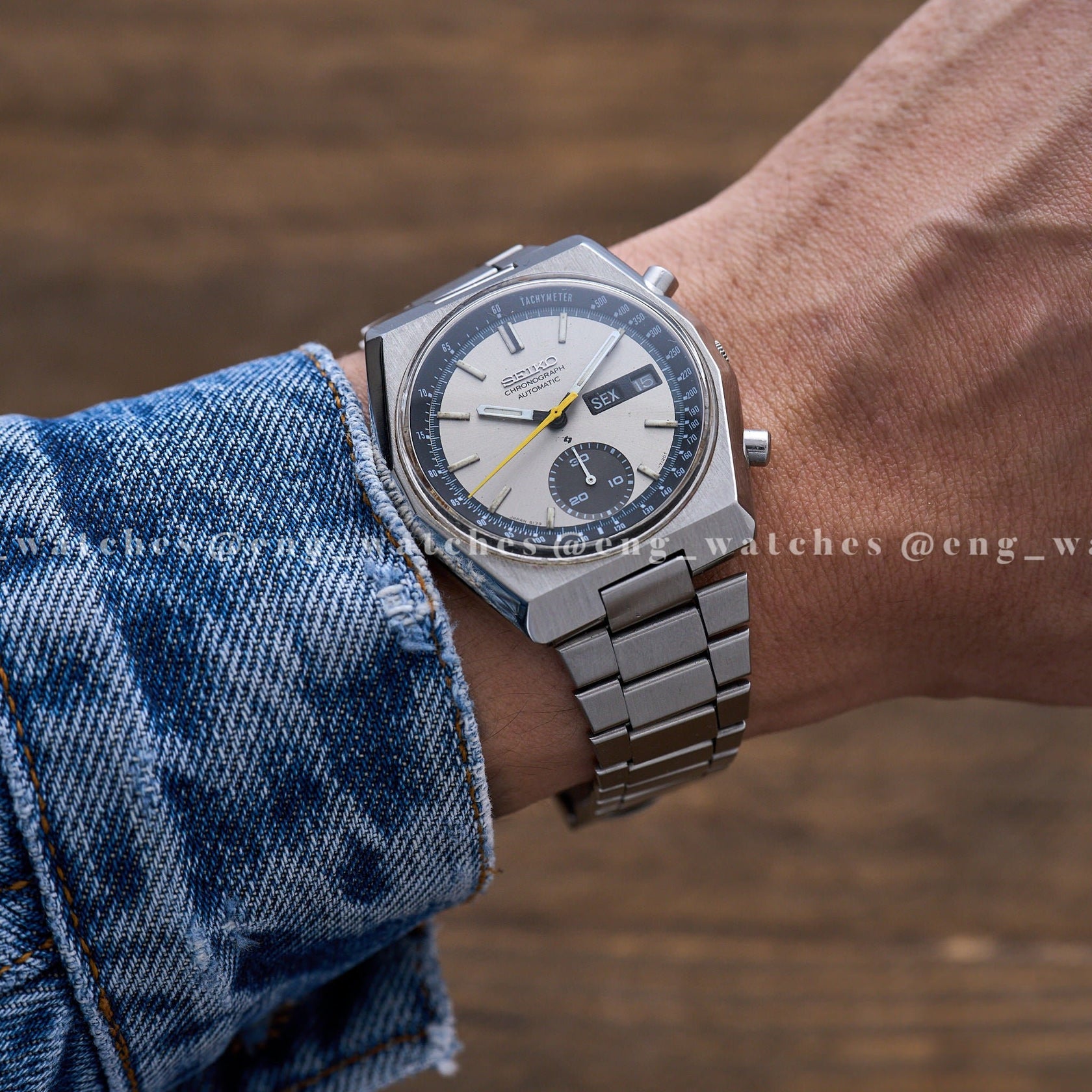 Seiko Chronograph 6139-7080 "Hexagon" – Eng Watches